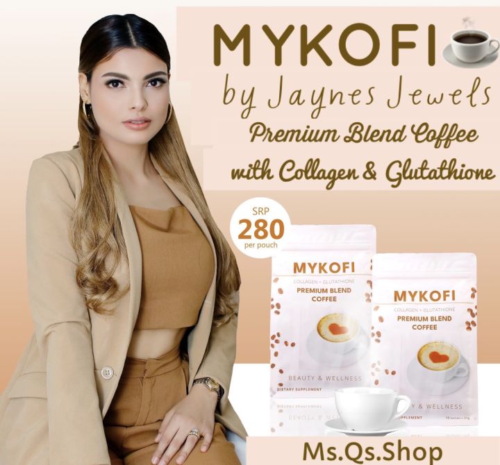 MYKOFI Premium Blend Coffee with Collagen & Glutathione by Jaynes ...