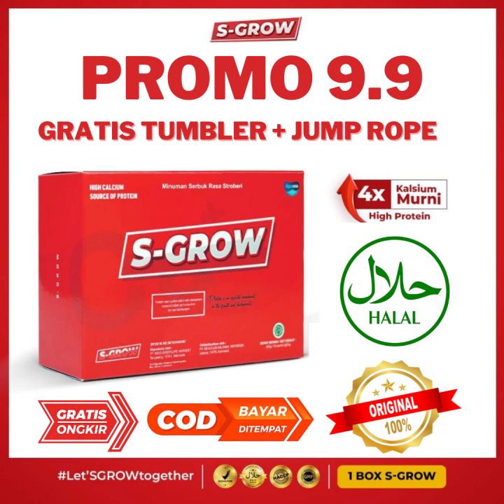 SGROW 1 BOX ( 10 Sachet ) | Lazada Indonesia