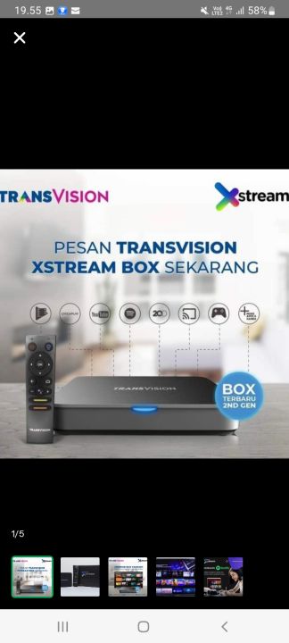 #Xstream Gen 2 #Android Tv Box #Transvision Xstream Gen 2 #STB Android ...