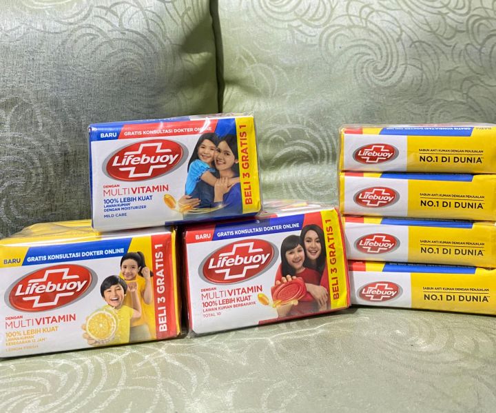LIFEBUOY sabun batang 4 x 100gr | Lazada Indonesia