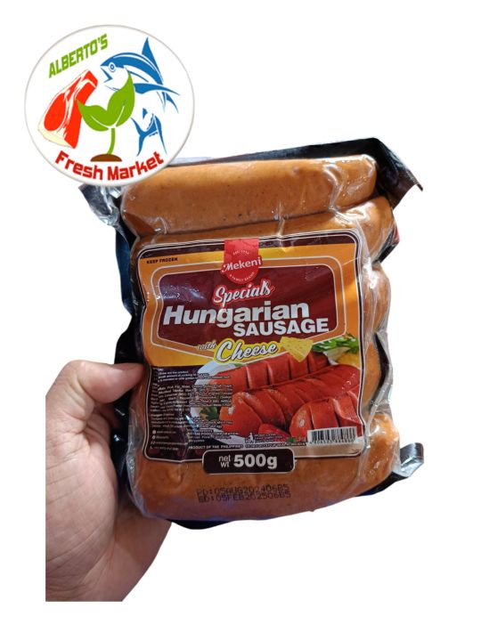 MEKENI HUNGARIAN SAUSAGE WITH CHEESE | Lazada PH