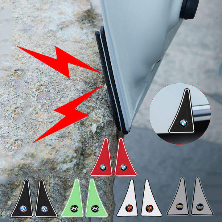 2Pcs Car Door Corner Anti-collision Sticker Car Door Edge Protection ...