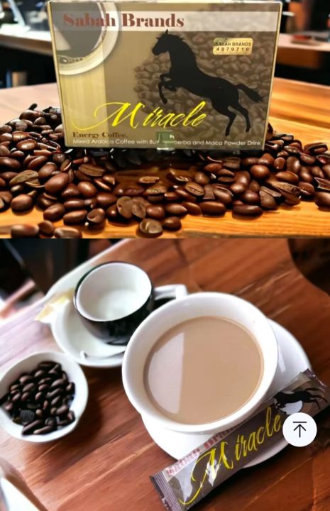 MIRACLE COFFEE BOX Brand Effective Men enhancer Discreet Packaging ...