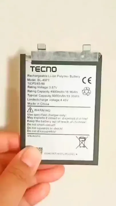 Original AAA 49PT Battery For Tecno POVA 5 Pro 5G | Lazada PH