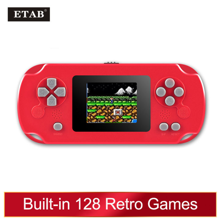 Retro Video Game Console Built in 128 Classic Games 2.4 Inch Portable ...