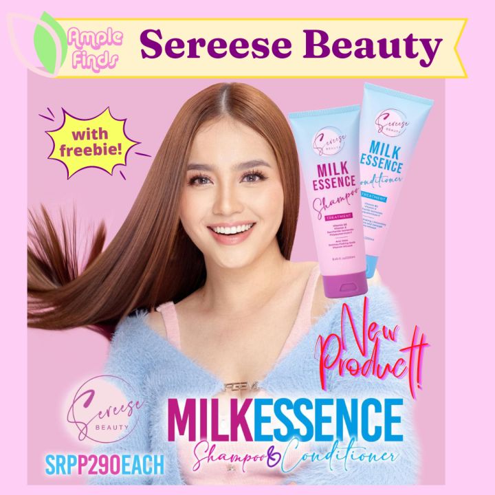 Sereese Beauty Milk Essence Shampoo Conditioner Hair Treatment New ...