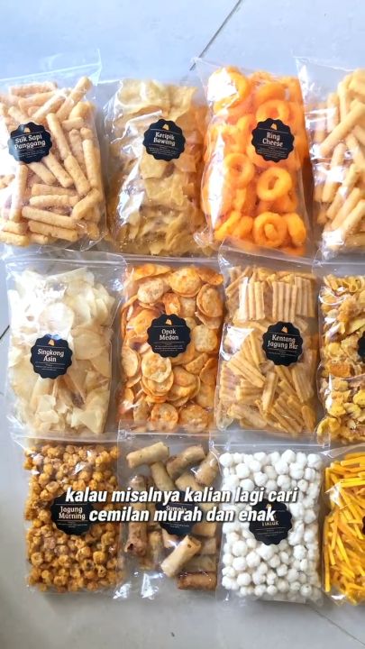 Aneka Snack Serba 5.000 / Cemilan Camilan Bebas Pilih Rasa / Makanan ...