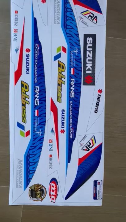 Striping ADDRESS - Sticker Striping Variasi List SUZUKI ADDRESS IP.A-01 ...