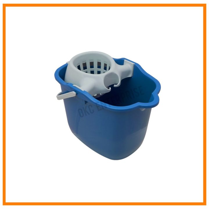 century mopping pail with roller plastic tong 17.5L | Lazada