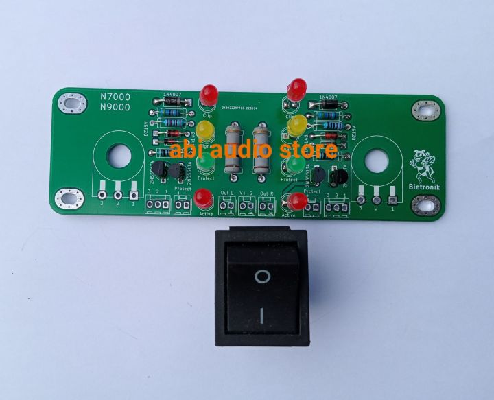 kit panel depan lampu box power N9000 p9000 N7000 kit saklar | Lazada ...