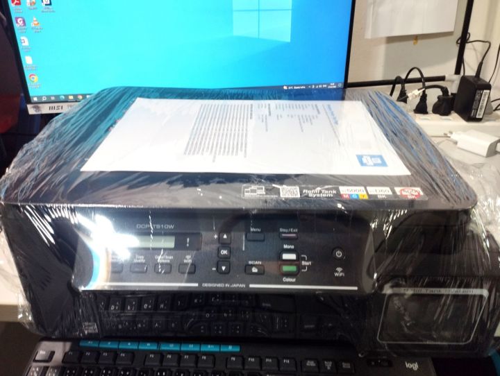 เครื่องปริ้นเตอร์ Brother DCP T510w ปริ้นเตอร์มือสองพร้อมใช้งานหัวพิมพ์ ...