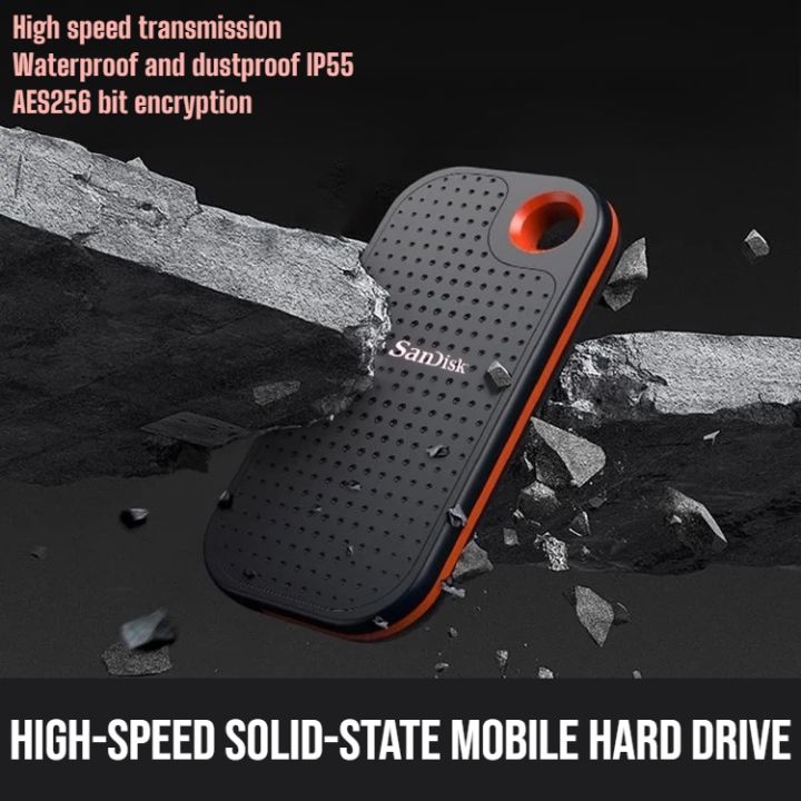 High-Speed Solid-State Mobile Hard Drive External Hard Drive Ssd Large Capacity Lightweight Type ...