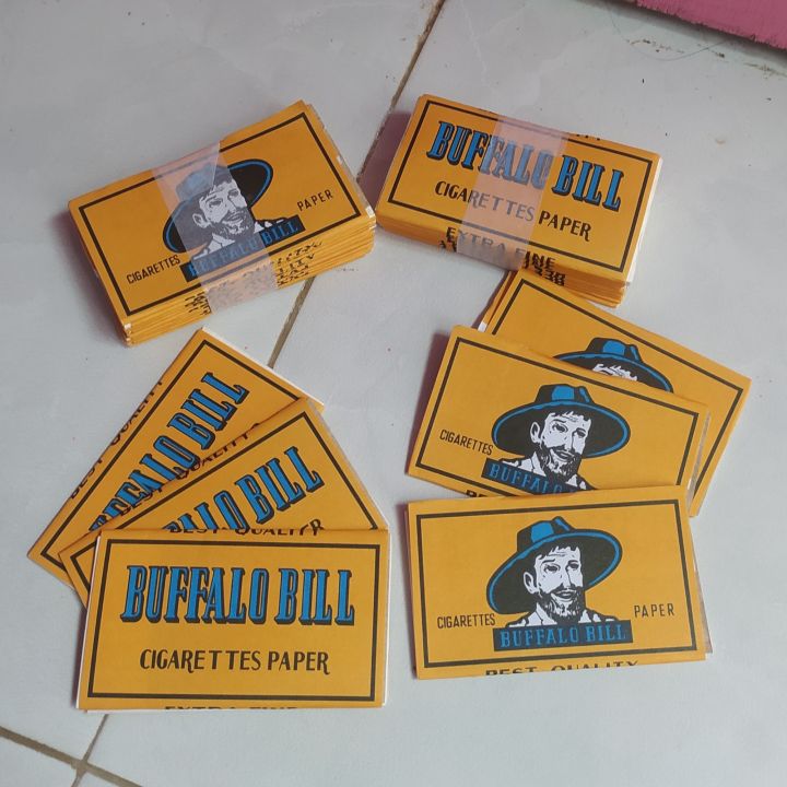 Kertas Sigaret Buffalo Kuning 4 Ikat isi 40 pcs | Lazada Indonesia