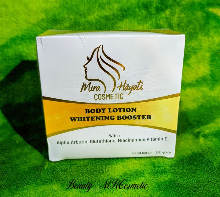 Body Lotion Whitening Booster MH Mira Hayati Cosmetic Skincare Original ...