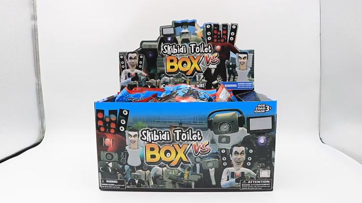 Skibidi Toilet Box สกีบิดี้ แบบซอง เซอร์ไพรส์ โมเดลตุ๊กตาฟิกเกอร์ งานดี ...