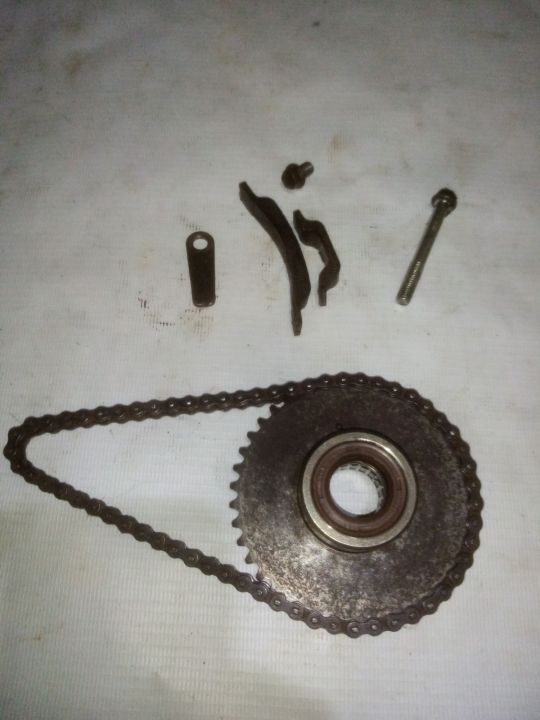 sym bonus flywheel, with chain and guide | Lazada PH