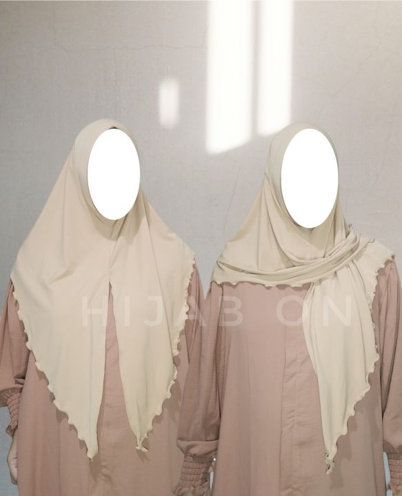 Instant Hijab Split type Hijab No cap | Lazada PH