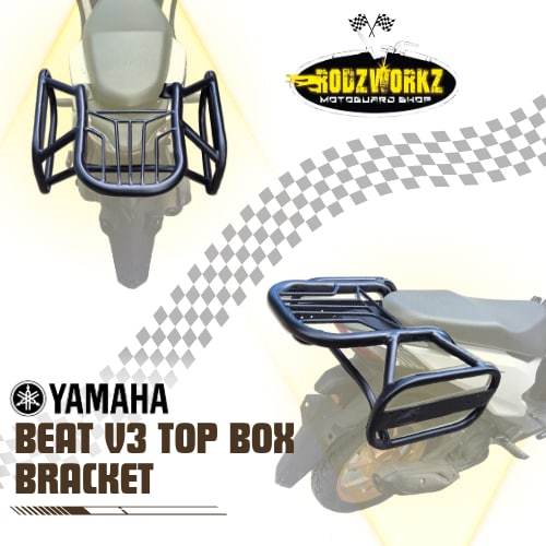 HONDA BEAT 125 (V3) 2024 MODEL HEAVY-DUTY BOX BRACKET WITH SIDE PANNIER ...