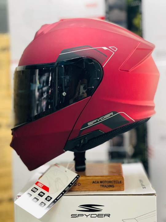 Spyder Force V2 Modular Fullface Helmet with Free Clear Visor | Lazada PH