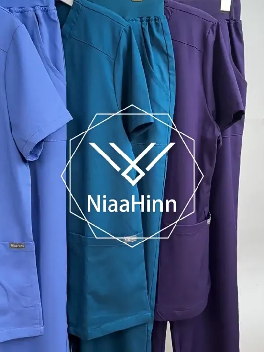 【ส่งจากไทย】👩‍⚕️🇹🇭 S-XXL เสื้อ+กางเกง👩‍⚕️ชุดสครับ ชุดห้องผ่าตัด ชุดแพทย์ ...