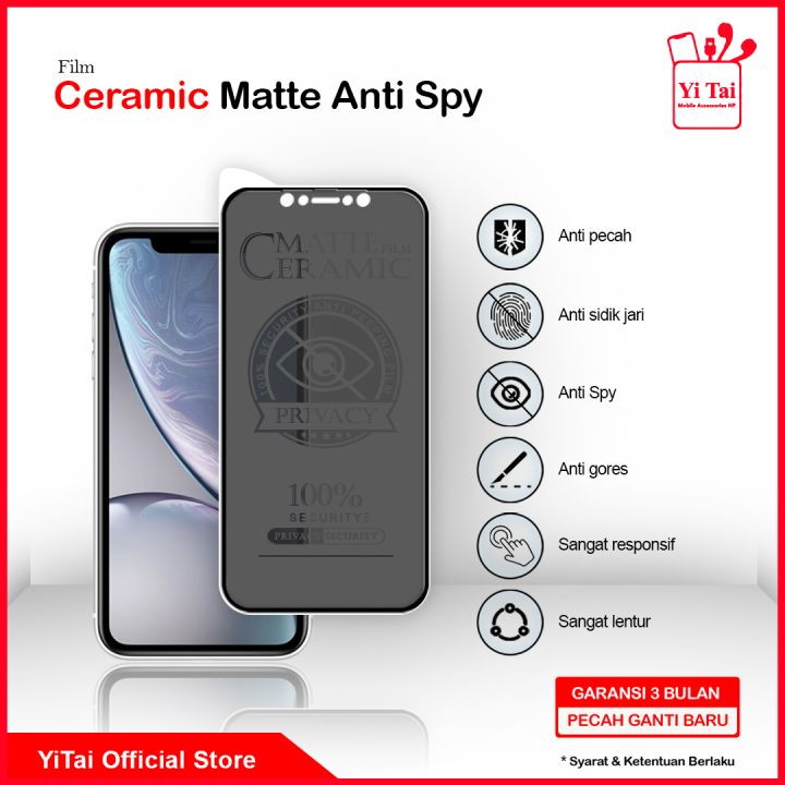 YITAI - Ceramic Bening Matte Anti Spy Blue Glare Xiaomi Poco X7 Pro | Lazada Indonesia