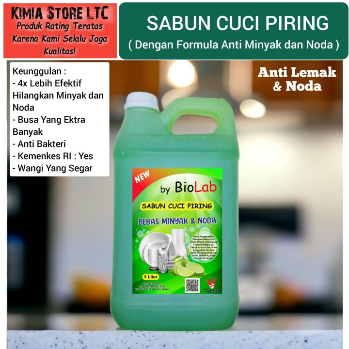 Sabun Cuci Piring 5 Liter / Handsoap 5 Liter / Deterjen 5 Liter / Sabun ...