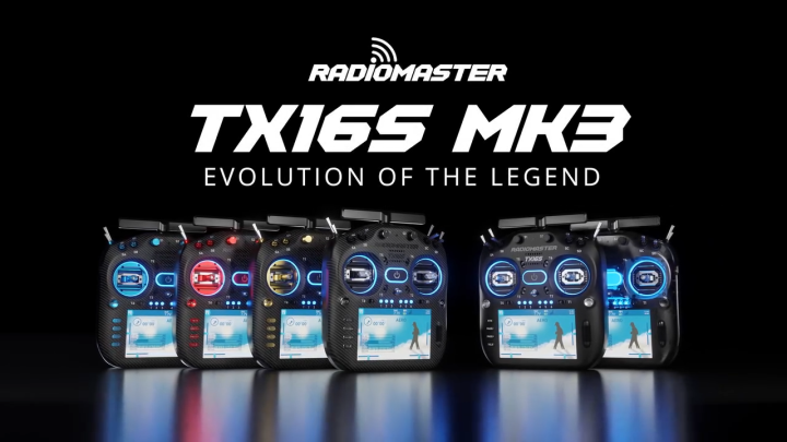 PRE ORDER รีโมท RADIOMASTER TX16S MK3 / MK3 MAX Radio Controller (ELRS ...