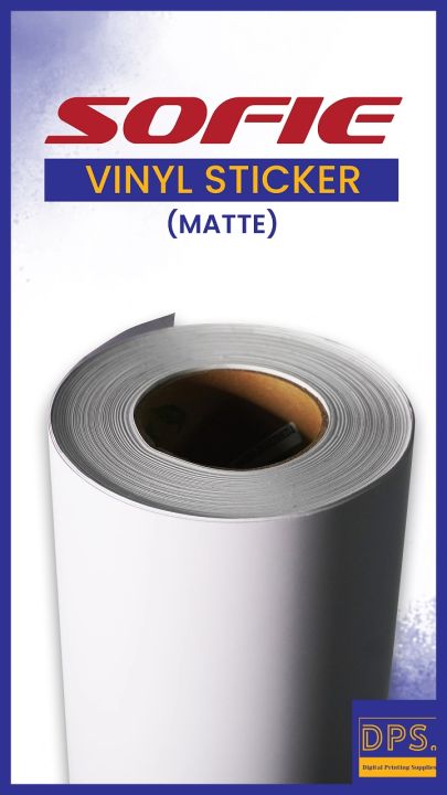 DPS Sofie Vinyl Sticker Roll Label Sticker Glossy /Matte (164ft x 4.2ft ...