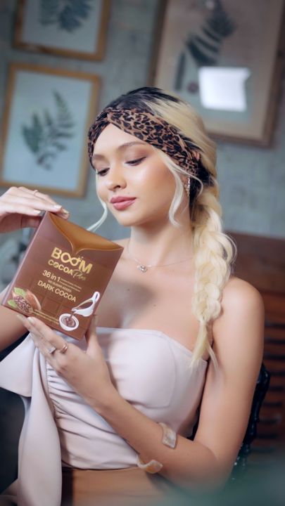 BOOM COCOA PLUS เซตดูแลรูปร่าง 1 เดือน บูมโกโก้ พลัส ของแท้จากตัวแทนบริษัท | Lazada.co.th