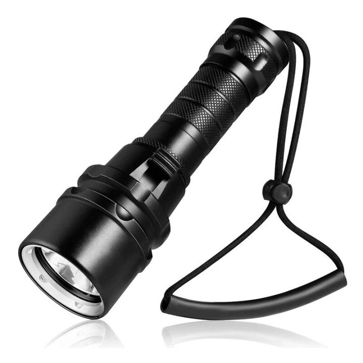 ไฟฉาย LED สำหรับดำน้ำที่มีประสิทธิภาพ T6/L2ไฟฉายใต้น้ำระดับมืออาชีพโคม ...