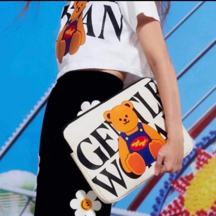 กระเป๋าใส่โน๊ตบุ๊ค ไอแพด gtwm กันลอยขีดข่วน ถือง่าย ลายน่ารักมาก ...