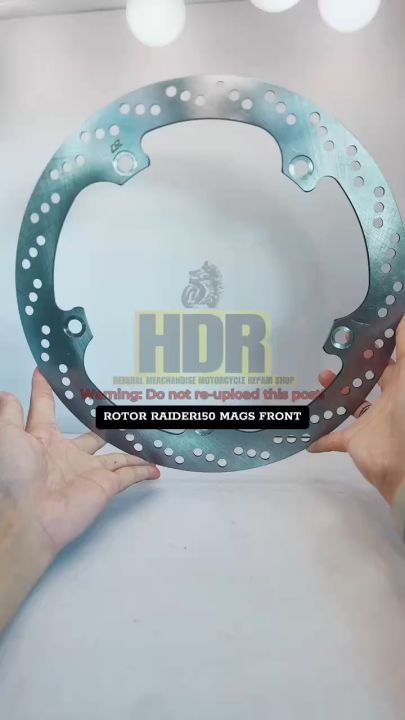 CSL BRAKE ROTOR DISC FRONT FOR SUZUKI RAIDER 150 MAGS STAINLESS STEEL ...