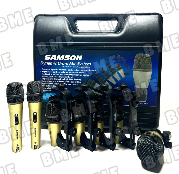 Mic Drum Samson DMK 7 kit | Lazada Indonesia