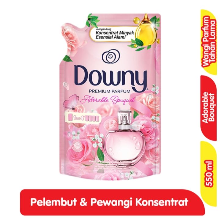 Downy Pelembut dan Pewangi Pakaian Konsentrat Adorable Bouquet 550 ml (Laundry Softener) Promo ...
