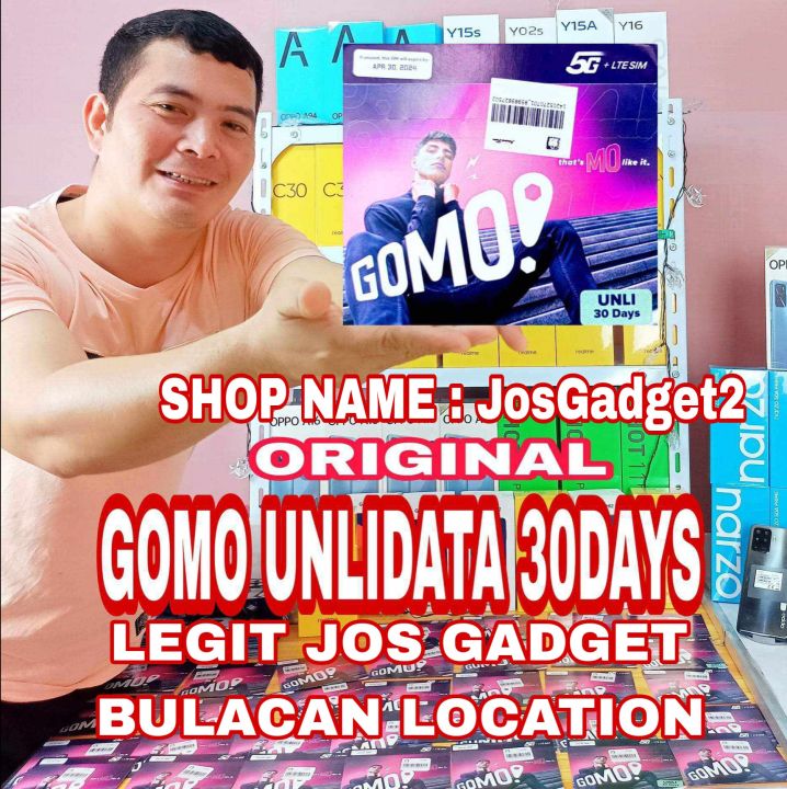 GOMO SIM 30GB NO EXPIRY / UNLI DATA FOR 30 DAYS | Lazada PH