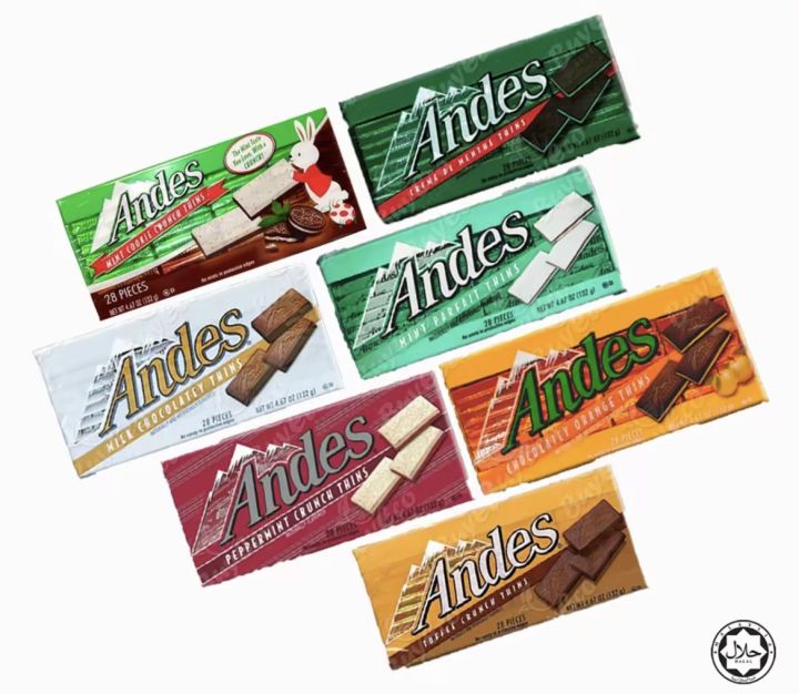 28X132G ANDES CHOCOLATE HALAL COKLAT | Lazada