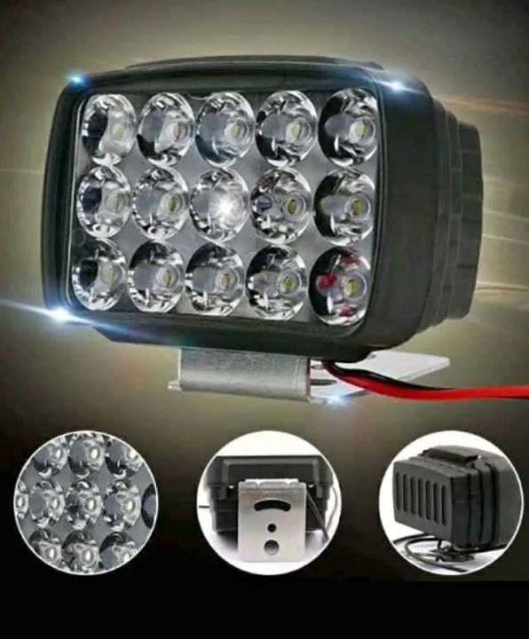 Lampu Led Bar 15 Titik Laser Lampu Tembak Lampu Sorot Motor Lampu Motor ...