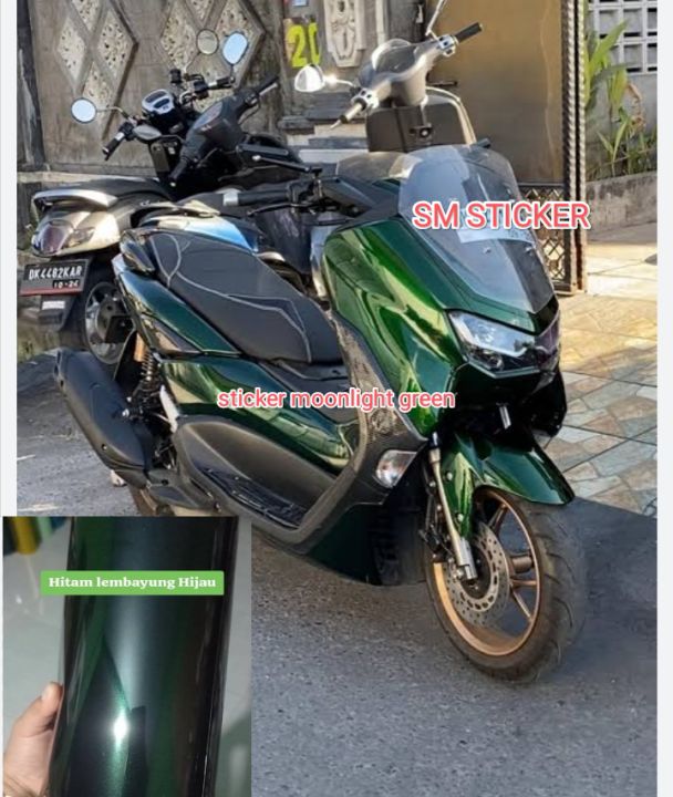 stiker skotlet moonlight green scotlite motor seri pet super glossy ...