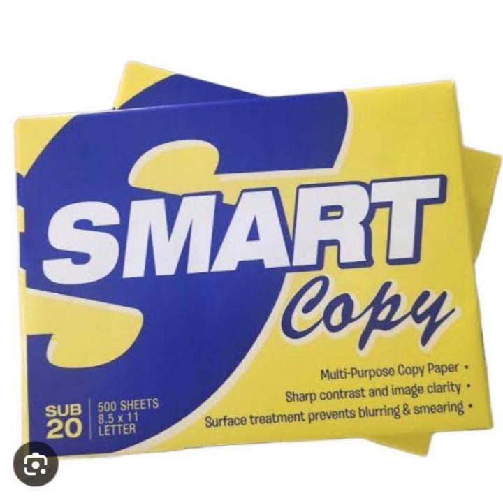 Smart Copy Paper 500 Sheets per Ream - Short, A4, Long Sizes - sub 20 ...