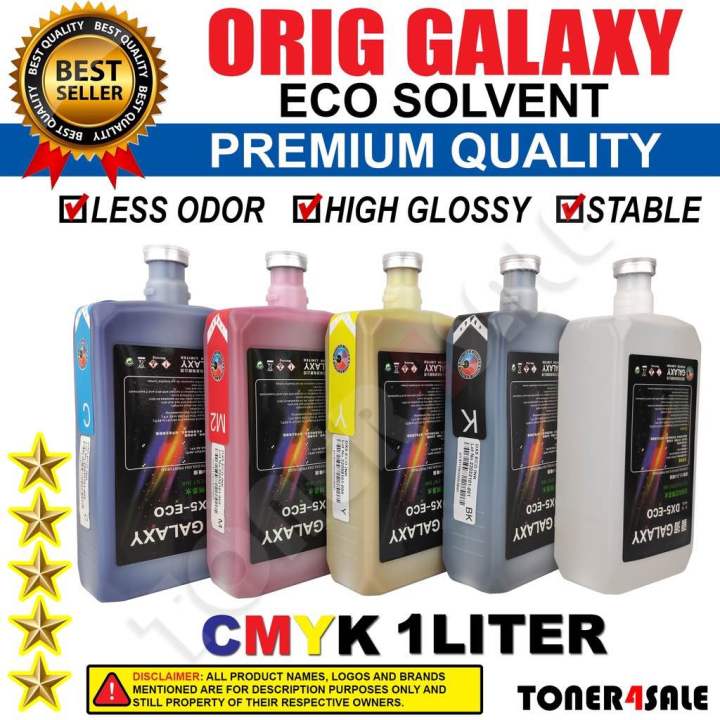 Galaxy Eco Solvent Ecosolvent Tarpaulin Ink and Cleaning Solution 1 ...