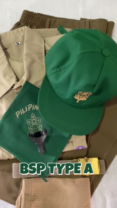 BSP Type A Complete Set of Scouting Uniform for Boys | BZ Boutique ...