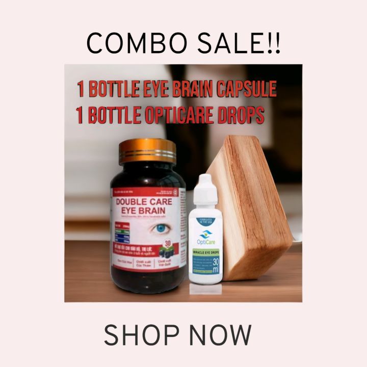 DOUBLE CARE EYE BRAIN+ OPTICARE DROPS COMBO | Lazada PH