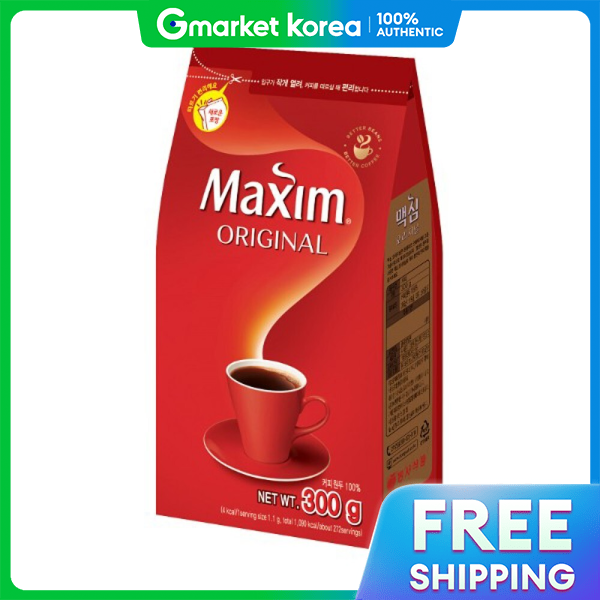 Maxim | Maxim Original Coffee Refill 300g Instant Americano Powder ...