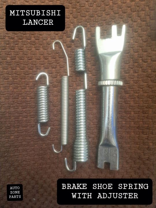 1 Set Brake Shoe Spring with Adjuster for Mitsubishi Lancer/Mitsubishi ...