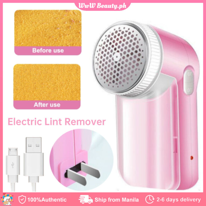Lint Remover Rechargeable Electric Lint Remover Fabric Shaver With ...