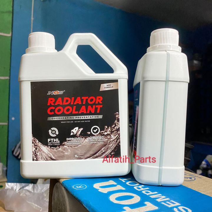 AIR RADIATOR MOBIL MOTOR COOLANT SNI NOS HIJAU MATIC SPORT 1 LITER ...