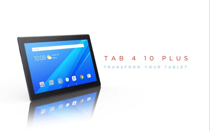 Lenovo Tab 4 10 Plus 4G LTE Android แท็บเล็ต Qualcomm Snapdragon 625 ...