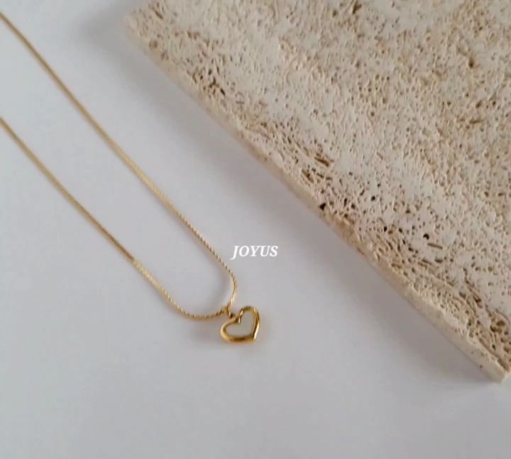 JOYUS Eloise Titanium Stainless Steel 18K Gold Waterproof Sea Shell ...