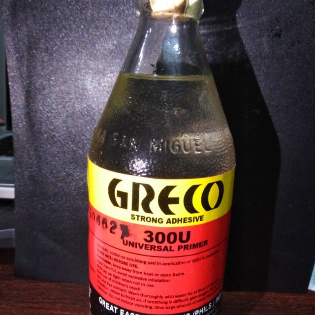 Greco 300u universal primer to help making glue/adhesive sticker for ...