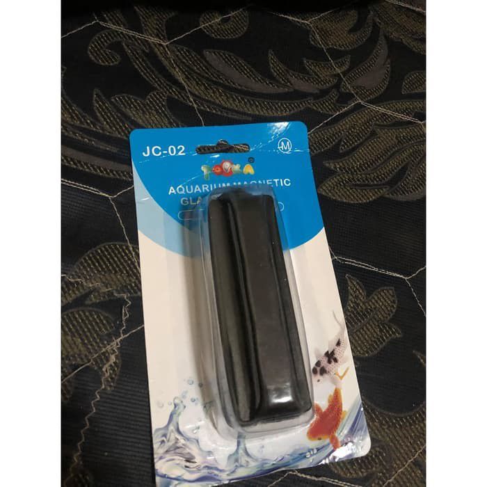 Sikat Magnet Pembersih Kaca Aquarium Akuarium Aquascape Yamano JC-02 ...